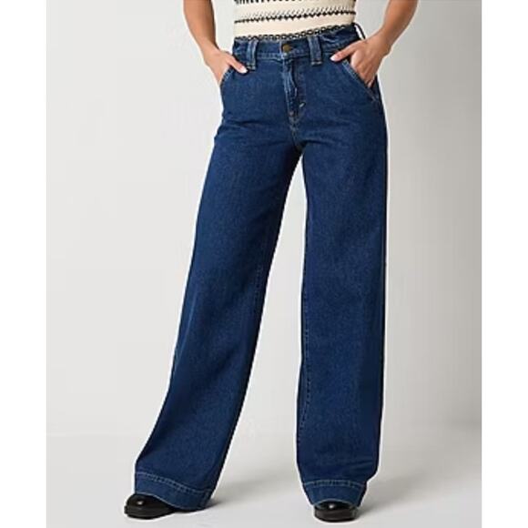 a.n.a | Jeans | Ana High Rise Wide Leg Jeans Womens Size 6 Blue Denim ...